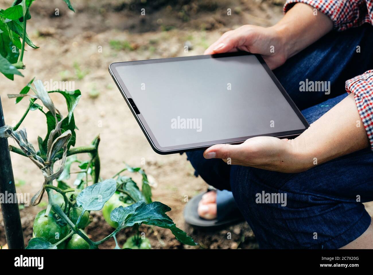 Technology modern agriculture farm work hi-res stock photography and ...