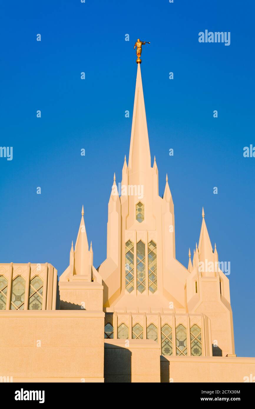 Mormon Temple in La Jolla, San Diego County, California, USA, North ...