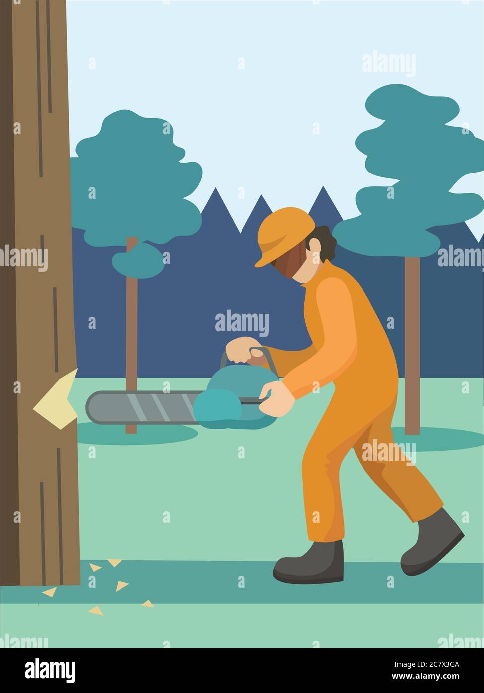 Inventory industry cartoon hi-res stock photography and images - Alamy