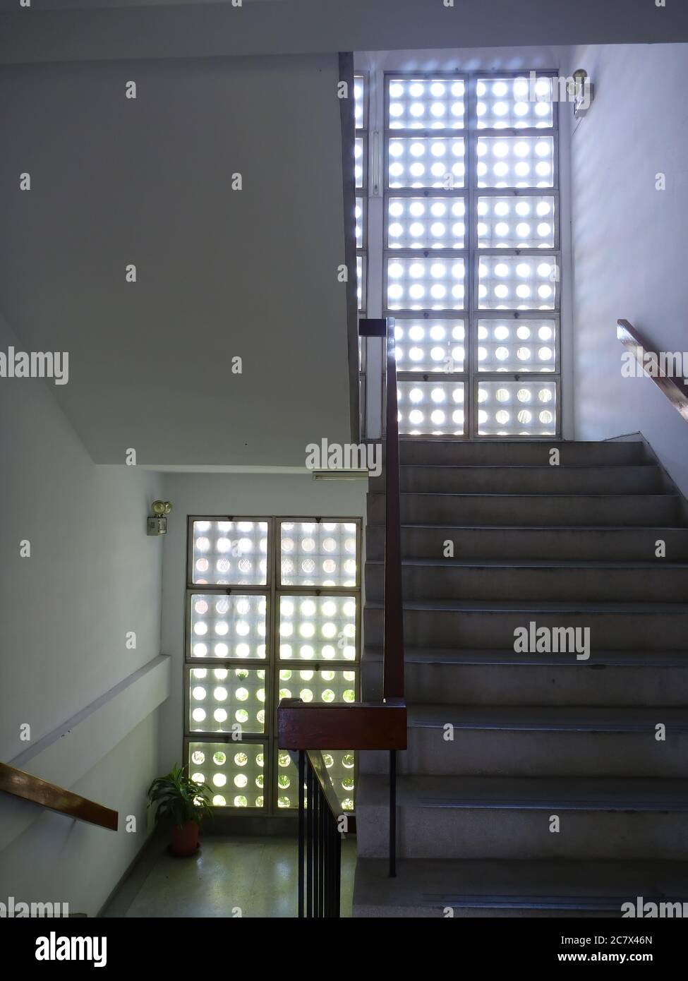 Taipei, JUL 17, 2009 - Interior view of the NTU administration building ...