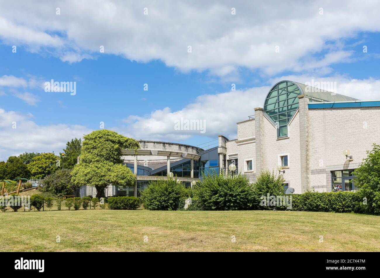 The Pool In The Park in Woking Park, Woking, Surrey, southeast England ...