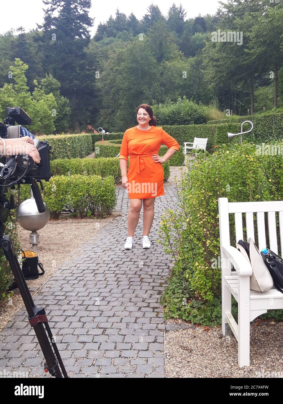 Amtierende Miss Germany Supersize und Curvymodel Dina Wacker bei der ...
