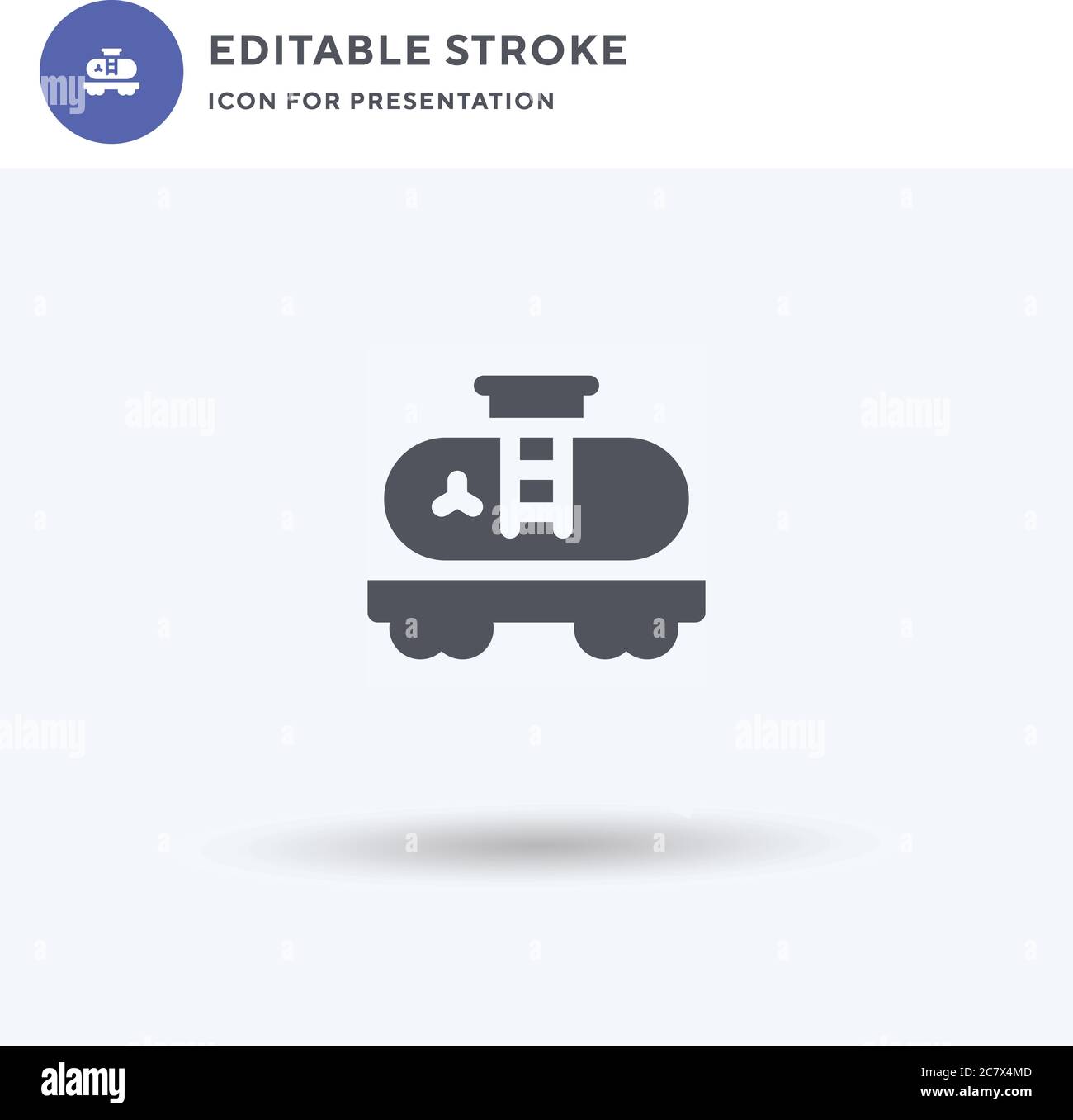 Tank icon vector, filled flat sign, solid pictogram isolated on white ...