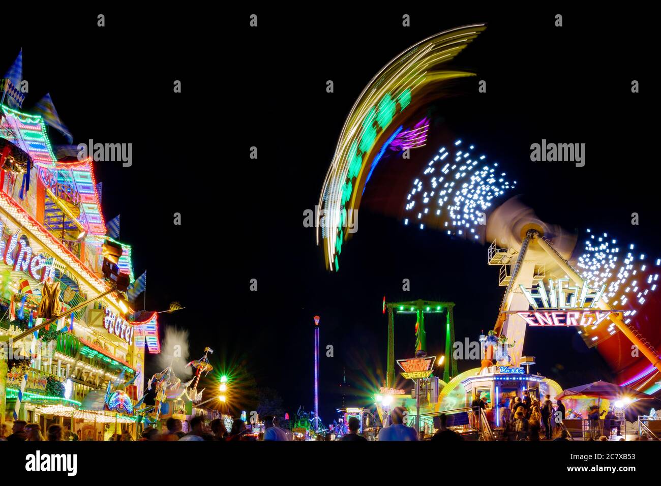 Pendulum amusement ride hi-res stock photography and images - Alamy