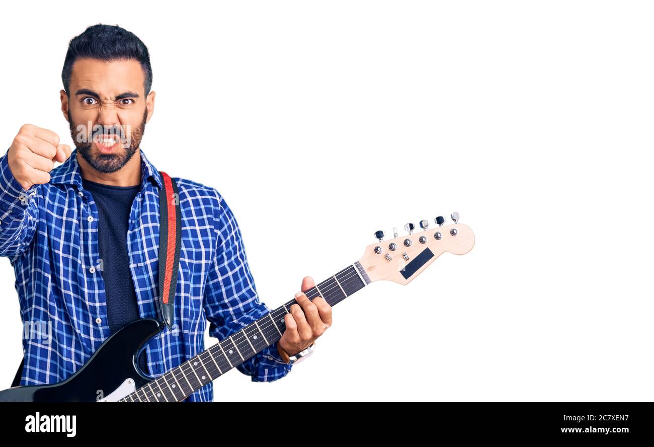 Frustrated guitarist hi-res stock photography and images - Alamy