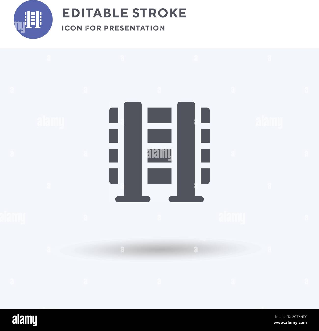 Military icon vector, filled flat sign, solid pictogram isolated on ...