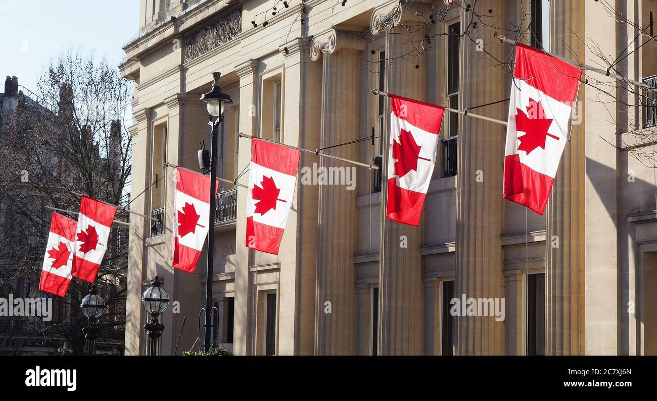 Canada embassy london hi-res stock photography and images - Alamy