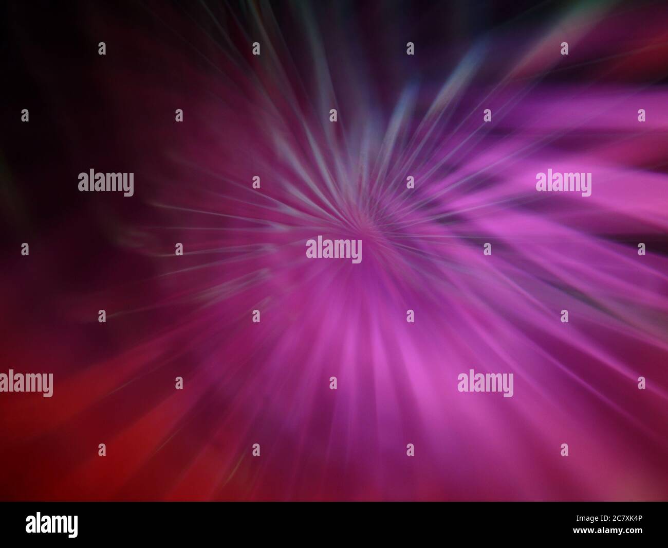 Illustration of colorful refracted light rays intersecting with each ...