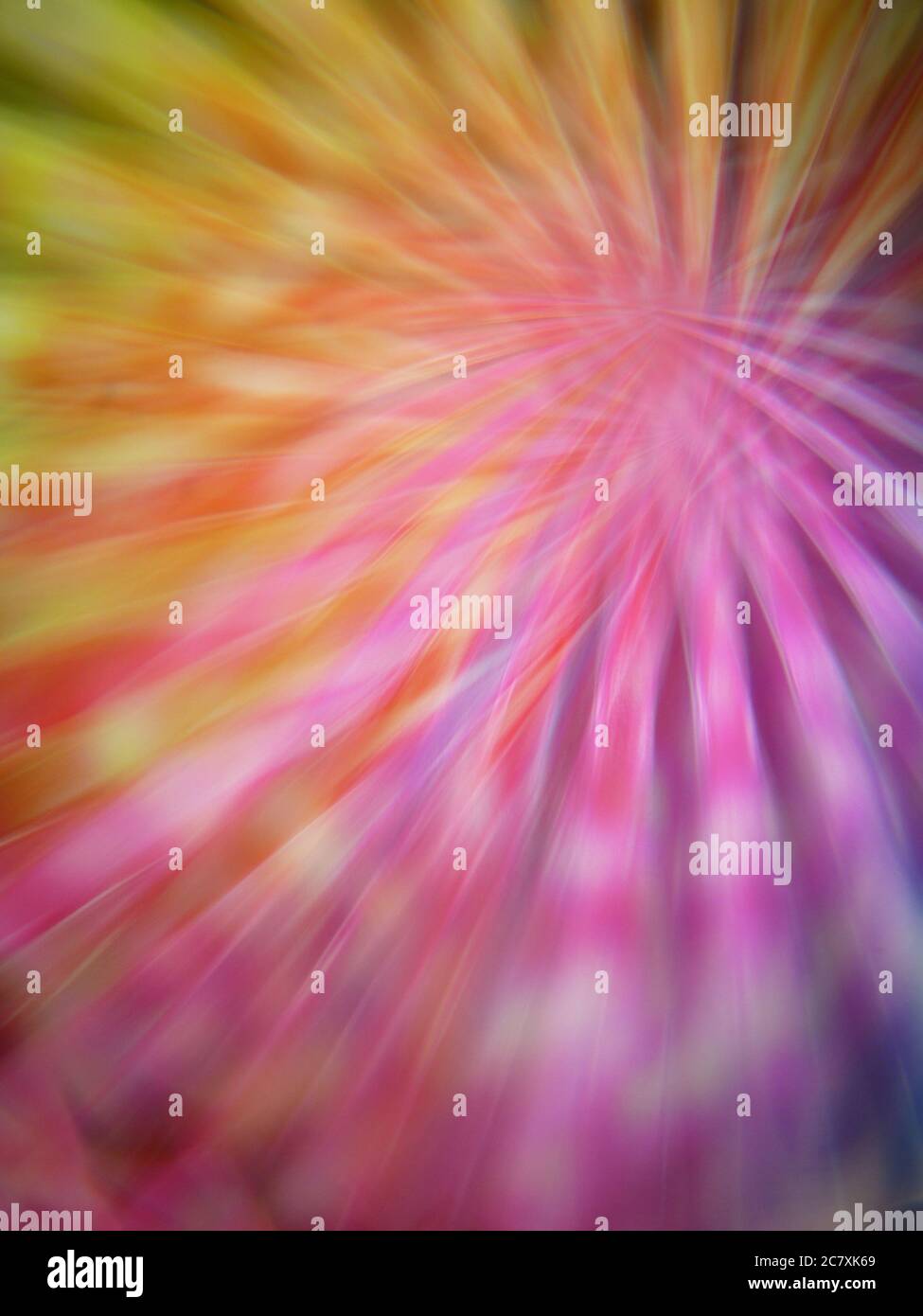 Illustration of colorful refracted light rays intersecting each other ...