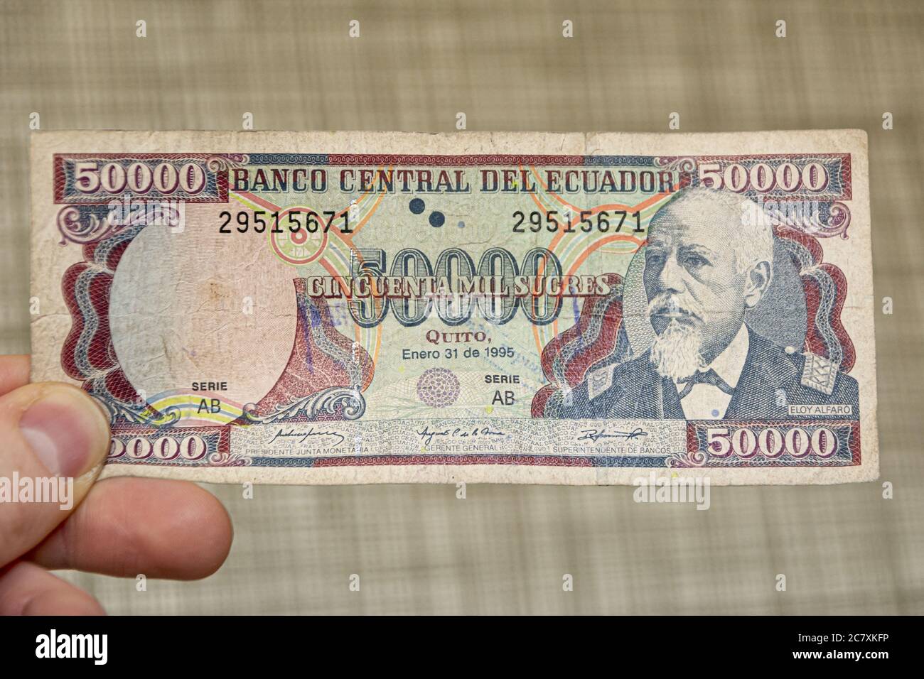 Ecuadorian currency hi-res stock photography and images - Alamy