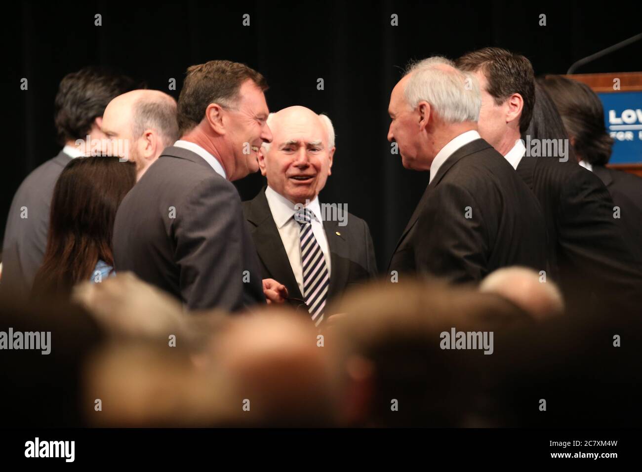 Dignitaries including former Australian Prime Ministers John Howard and ...