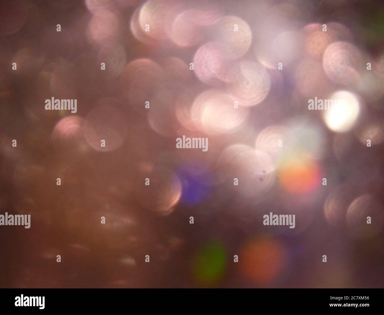 Abstract blurry background with round lens flare Stock Photo - Alamy