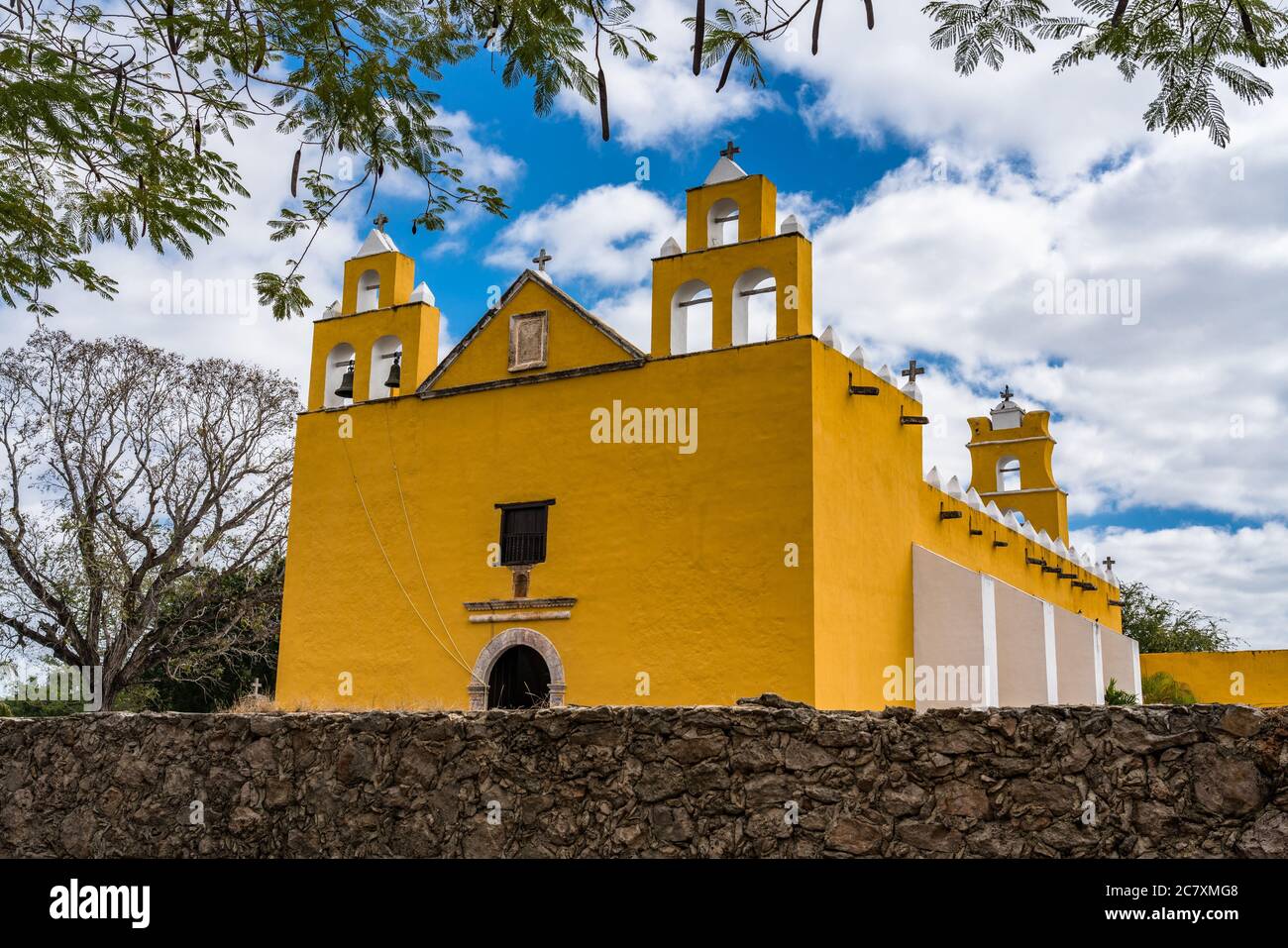 The colonial Church of St. Peter the Apostle was built in the 17th ...