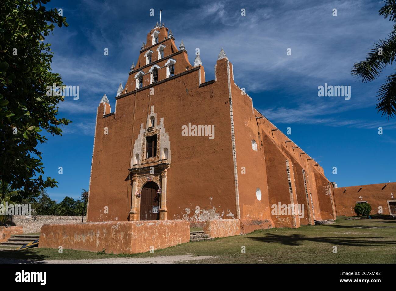 The Spanish colonial Church of the Virgin of the Assumption, or La ...