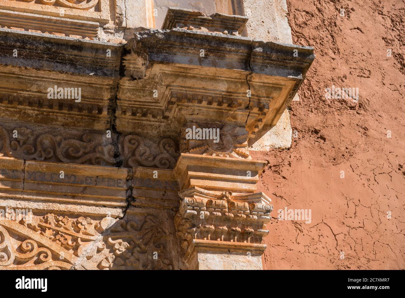 The Spanish colonial Church of the Virgin of the Assumption, or La ...