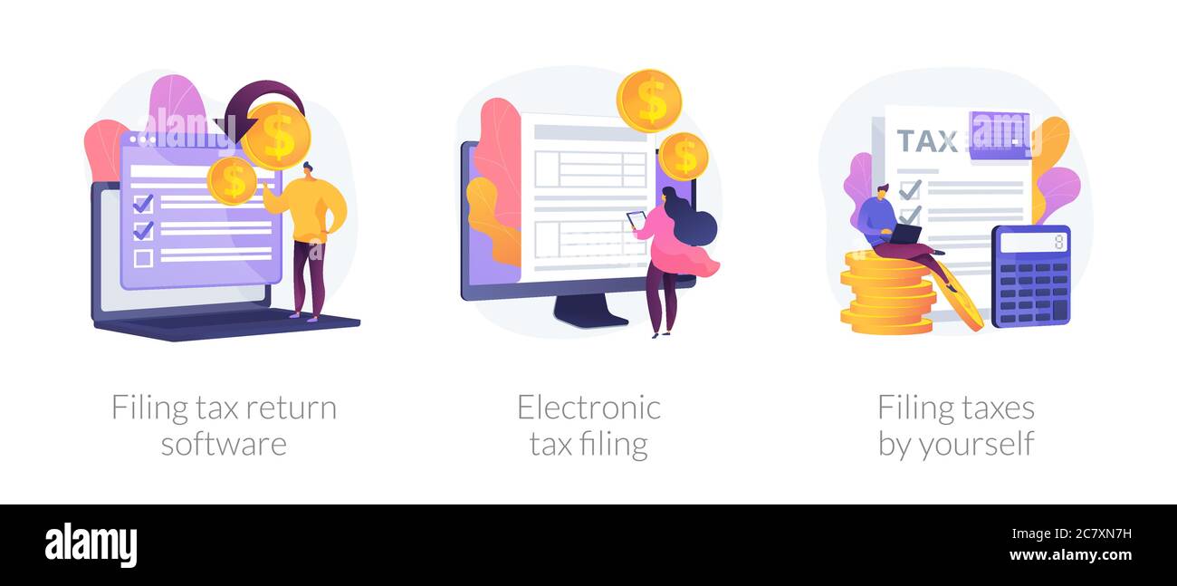 Businesswoman filing Stock Vector Images - Alamy