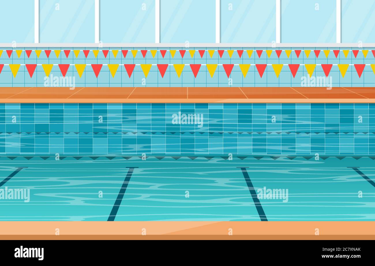 Olympic Swimming Pool Drawing