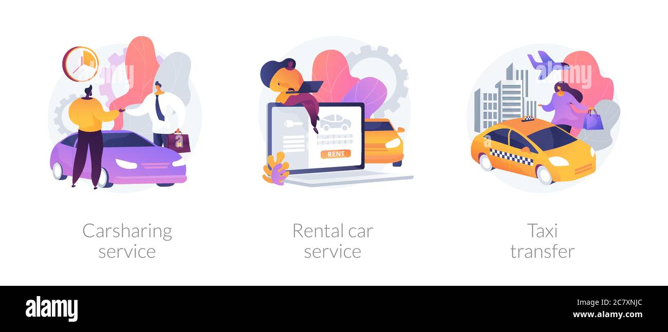 Urban mobility scene Cut Out Stock Images & Pictures - Alamy