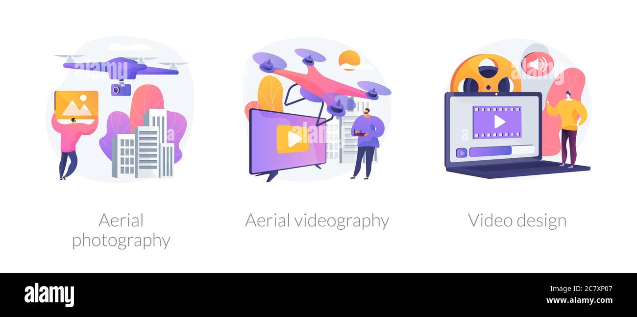 Media content production vector concept metaphors Stock Vector Image ...