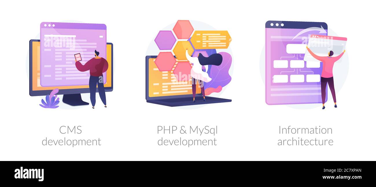 Backend Development vector concept metaphors Stock Vector Image & Art ... Backend Development vector concept metaphors Stock Vector Image & Art ...