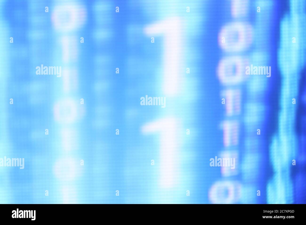 Conceptual illustration of a blurred digital background Stock Photo - Alamy