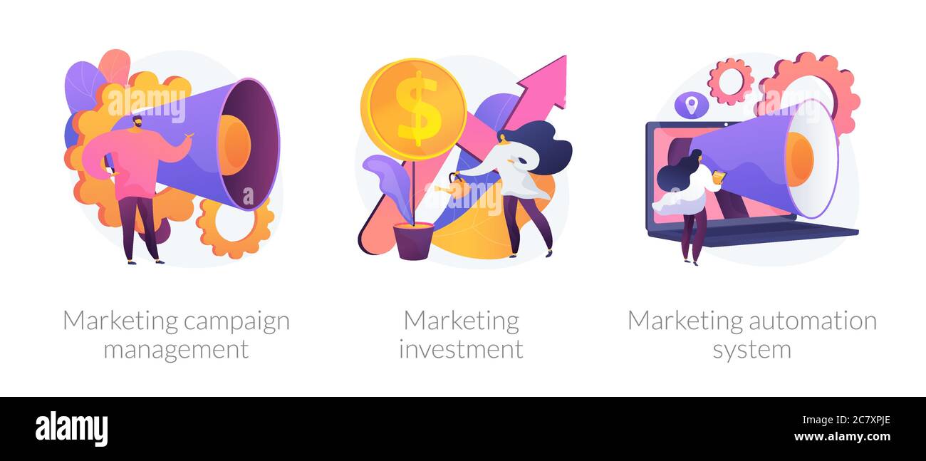 Marketing campaign vector concept metaphors Stock Vector Image & Art ...