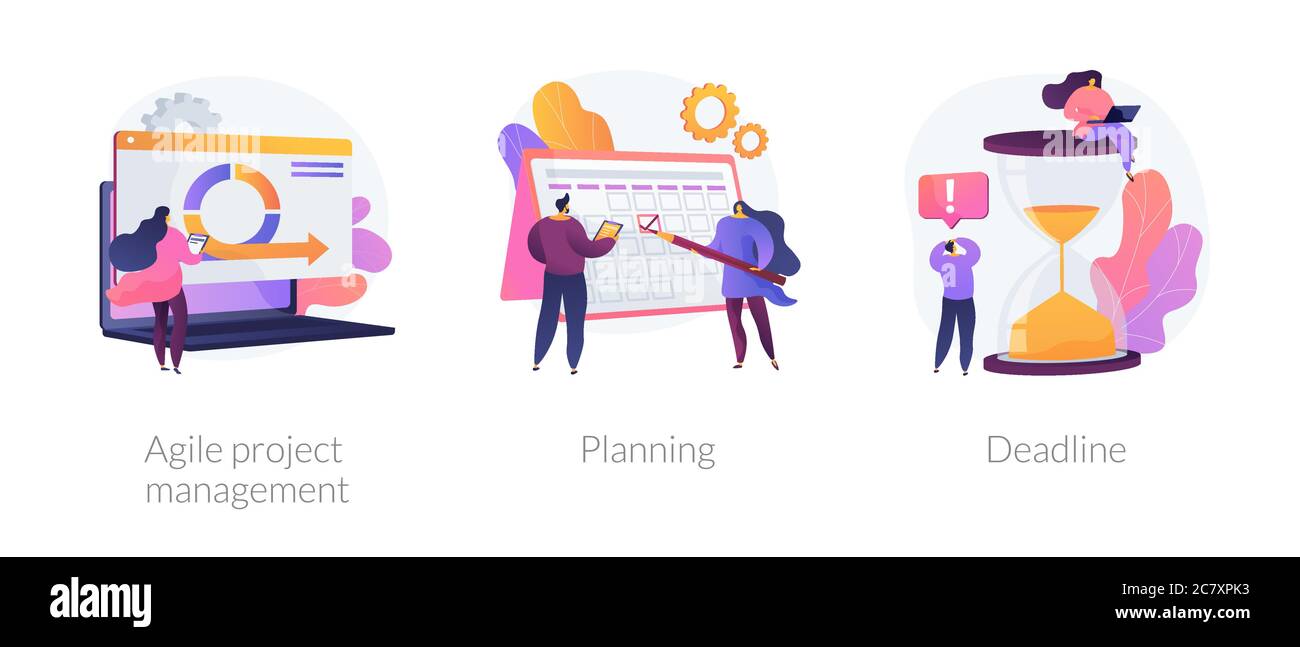 Planning agile concept hi-res stock photography and images - Alamy