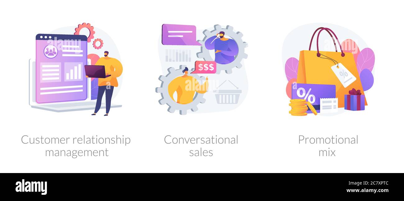 Selling techniques vector concept metaphors Stock Vector Image & Art ...