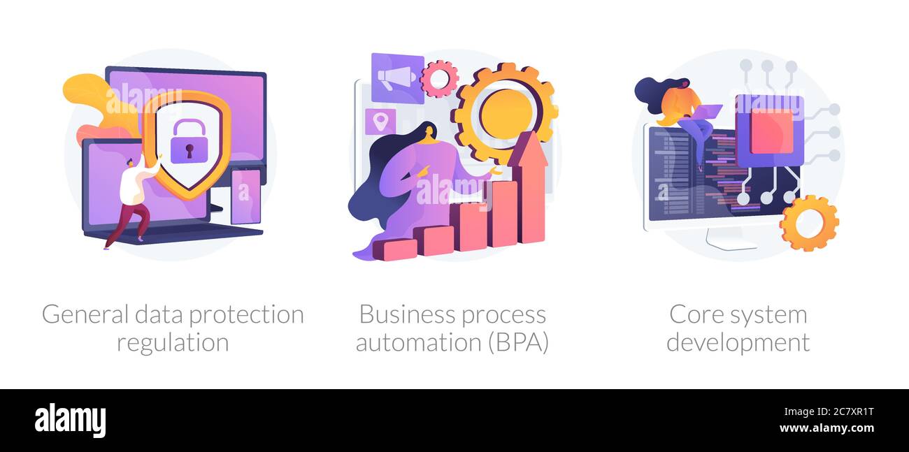Information management vector concept metaphors Stock Vector Image & Art - Alamy
