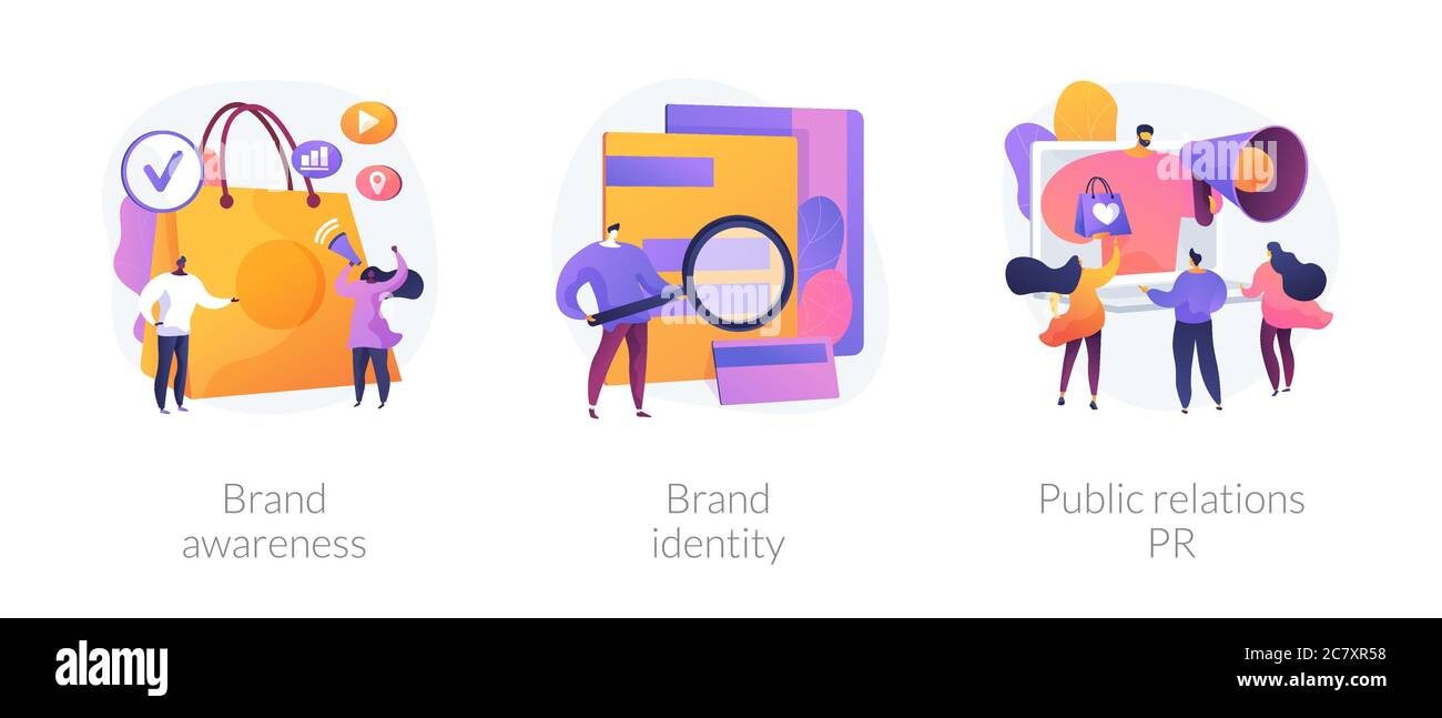 Brand reputation vector concept metaphors Stock Vector Image & Art - Alamy