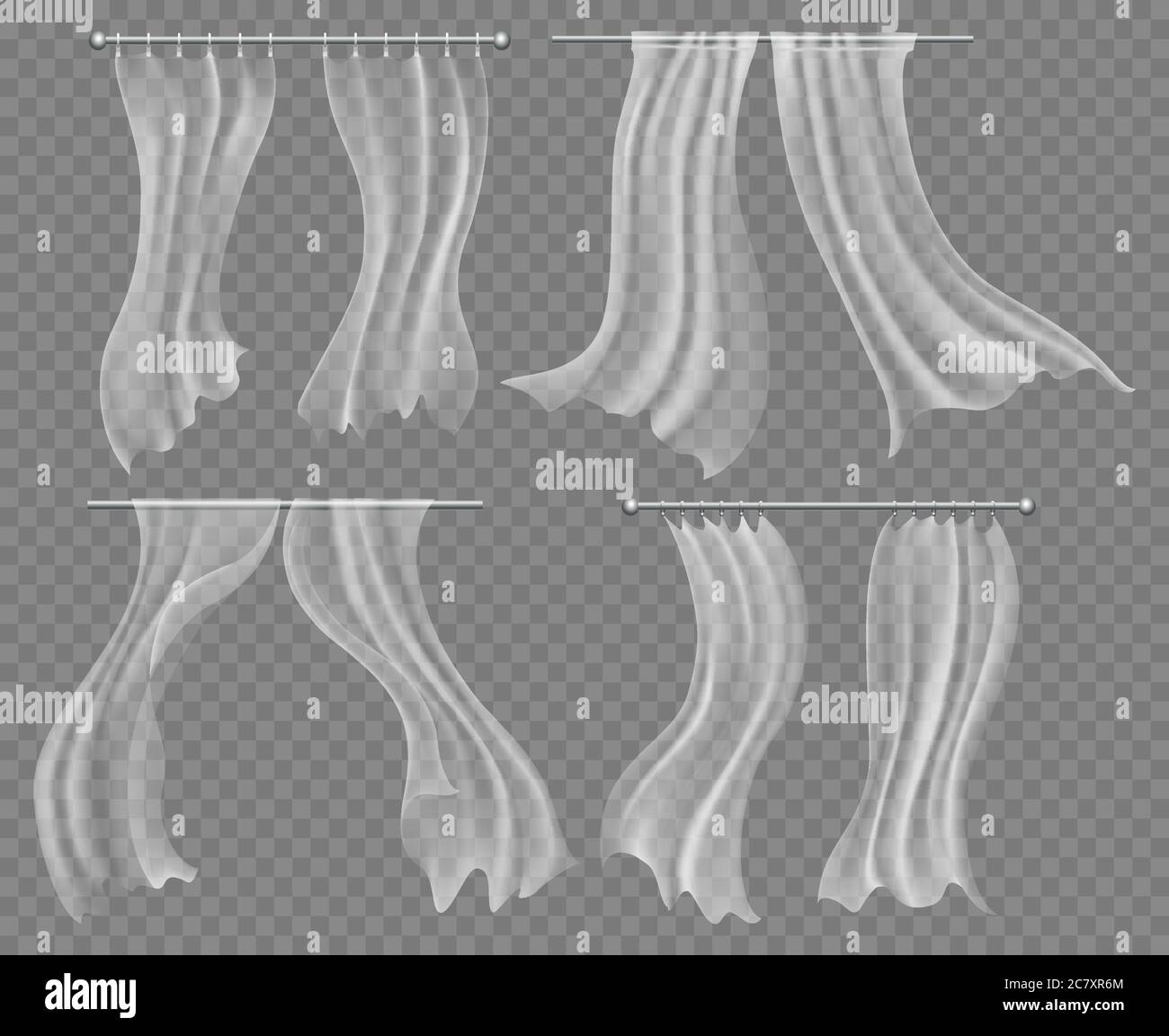 Curved hanging Stock Vector Images - Alamy