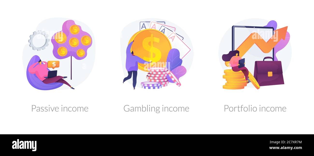 Income types vector concept metaphors Stock Vector Image & Art - Alamy