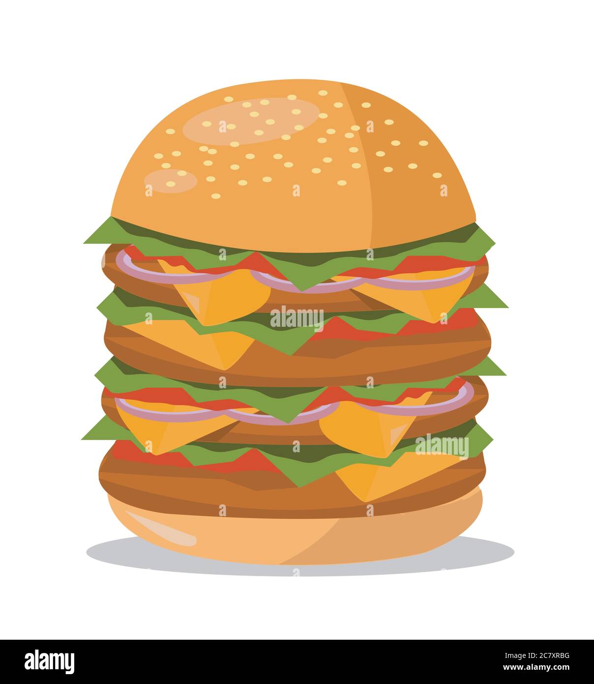 hamburger icon design vector illustration Stock Vector Image & Art - Alamy