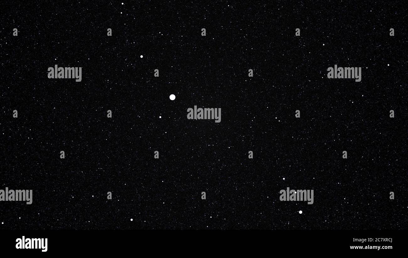 Closeup shot of small white dots splattered on a black background ...