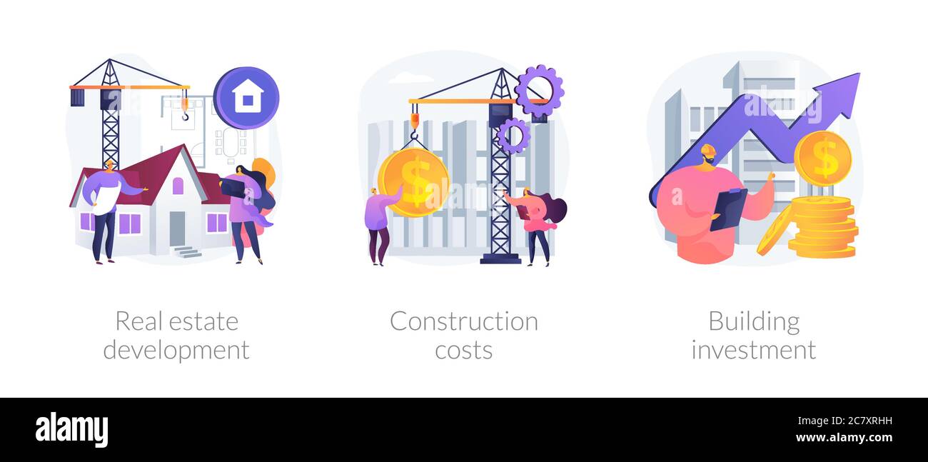 Construction project management abstract concept vector illustrations ... Construction project management abstract concept vector illustrations ...