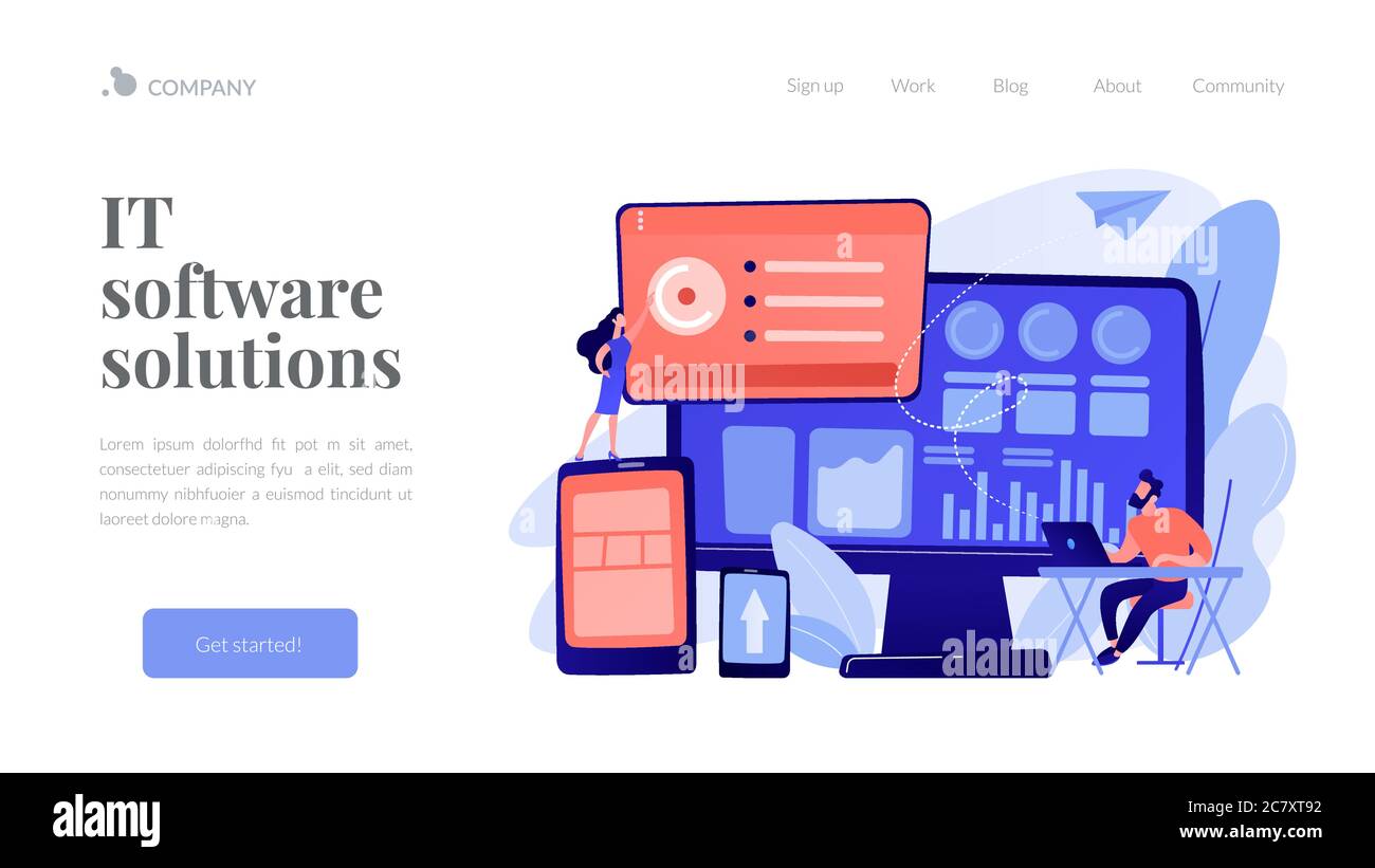 Integrated management Stock Vector Images - Alamy