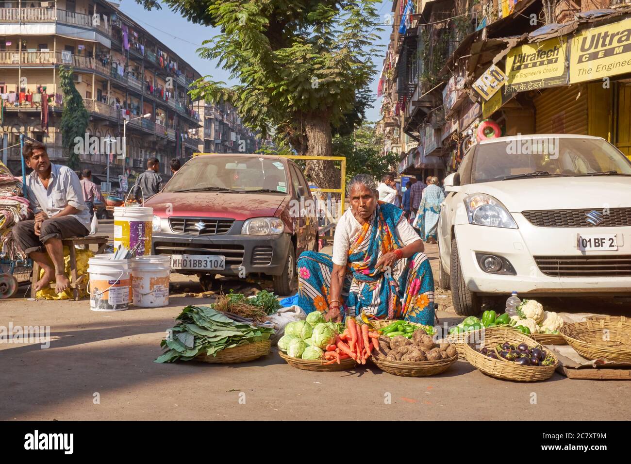 Vegetable vendor hi-res stock photography and images - Alamy