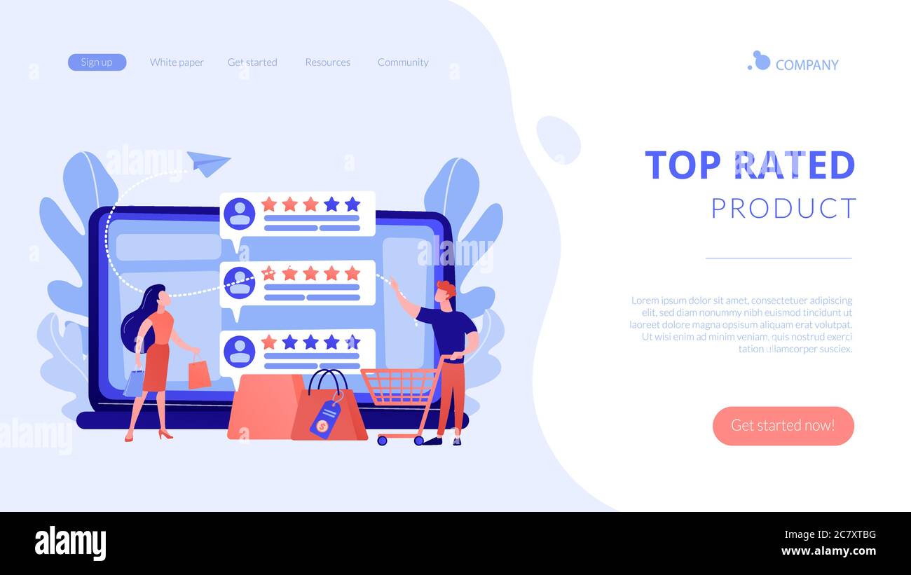 Seller review Stock Vector Images - Alamy