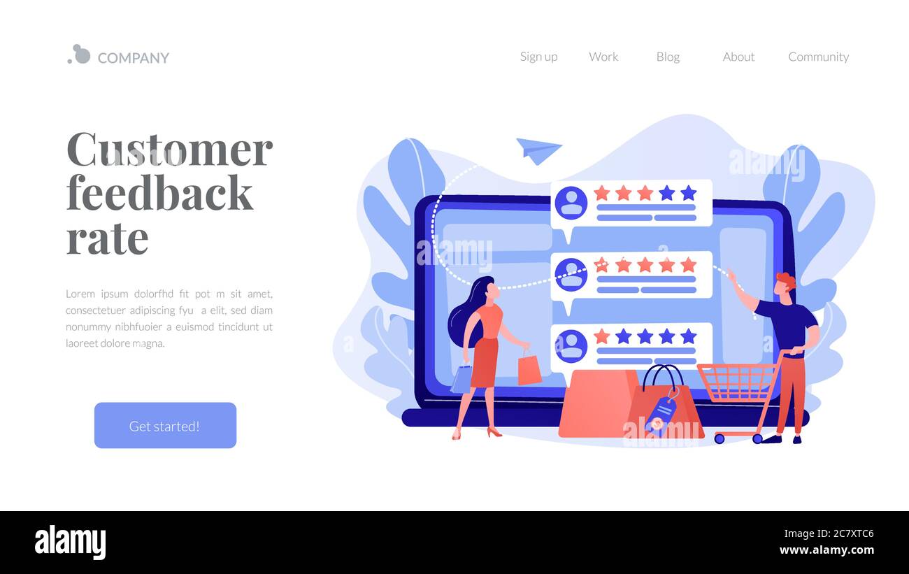 Seller review Stock Vector Images - Alamy