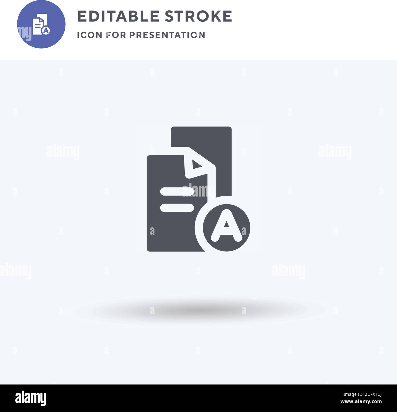 Approved icon vector, filled flat sign, solid pictogram isolated on ...