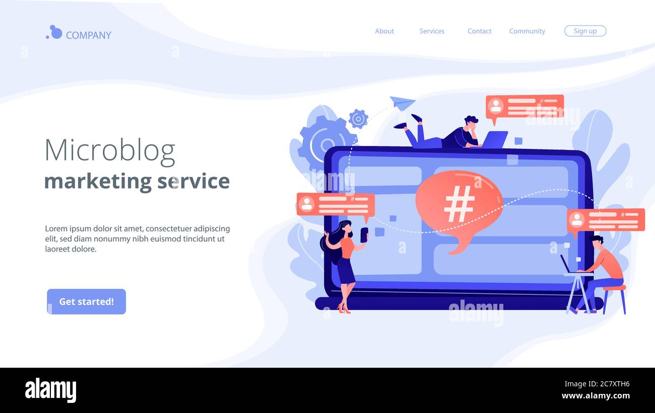 Microblog platform hi-res stock photography and images - Alamy