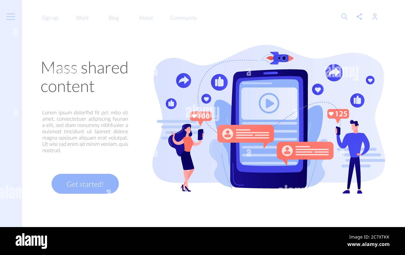 Viral layout hi-res stock photography and images - Alamy