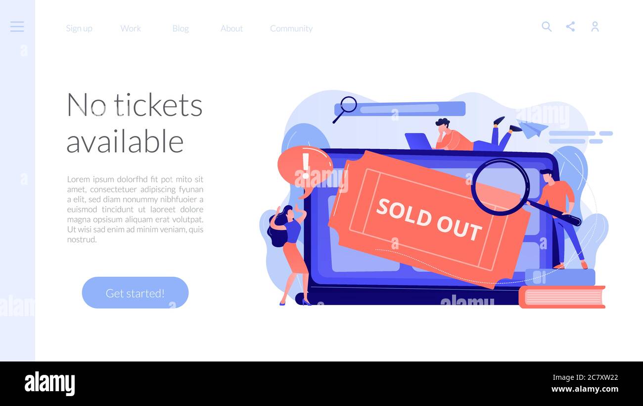 Sold out show Stock Vector Images - Alamy