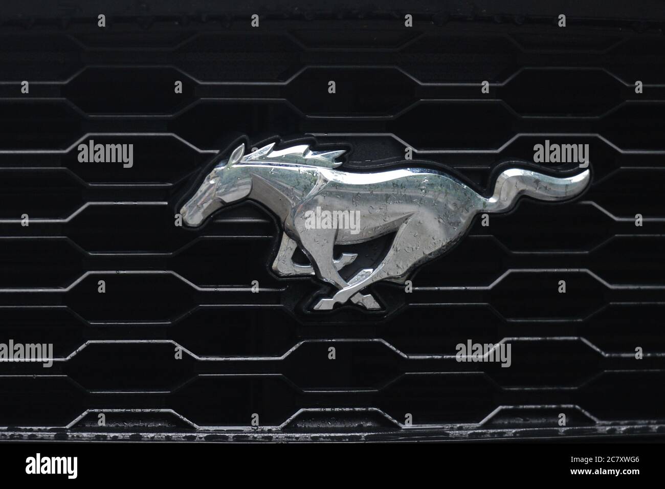 Ford mustang car logo on hi-res stock photography and images - Alamy