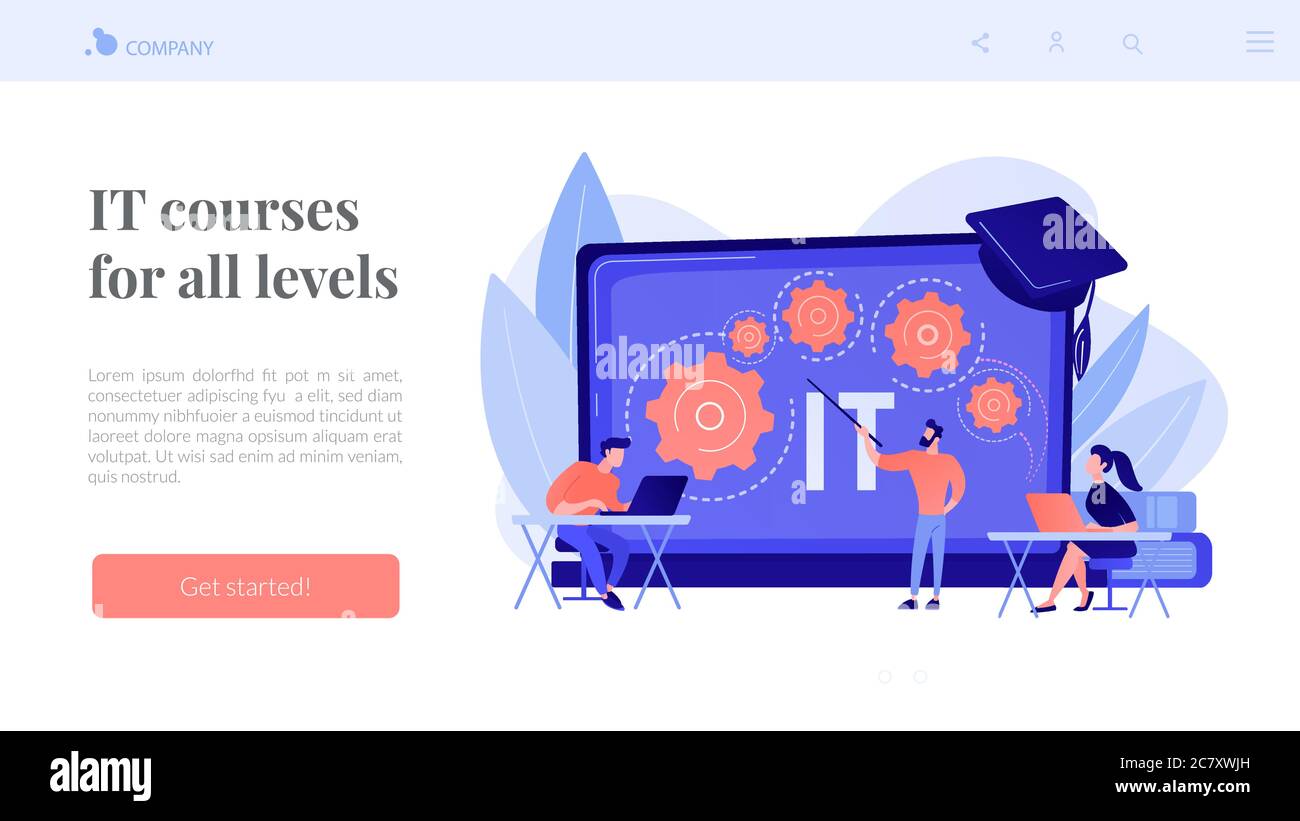 Informational page Stock Vector Images - Alamy