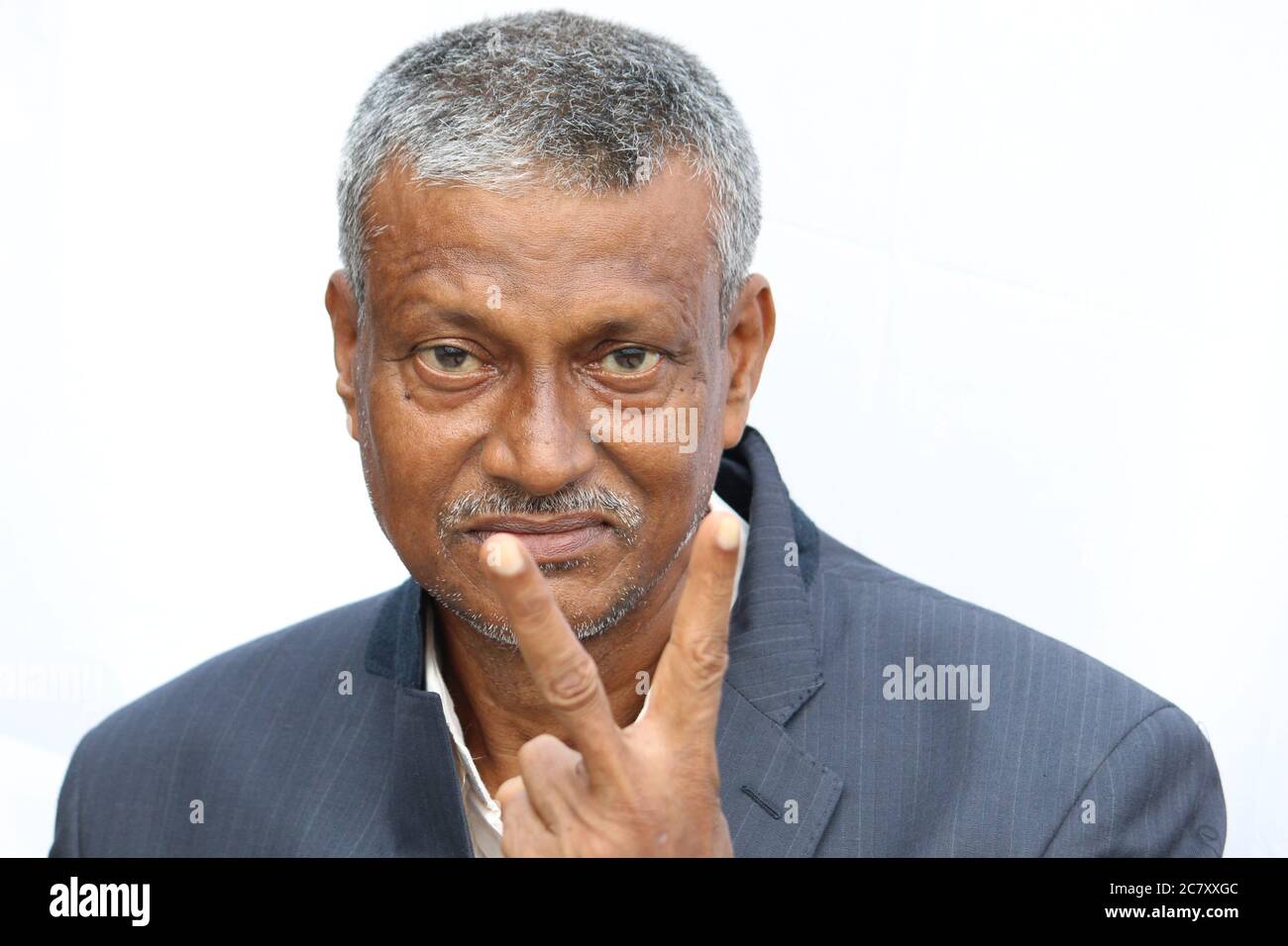 Indian senior citizen hi-res stock photography and images - Alamy