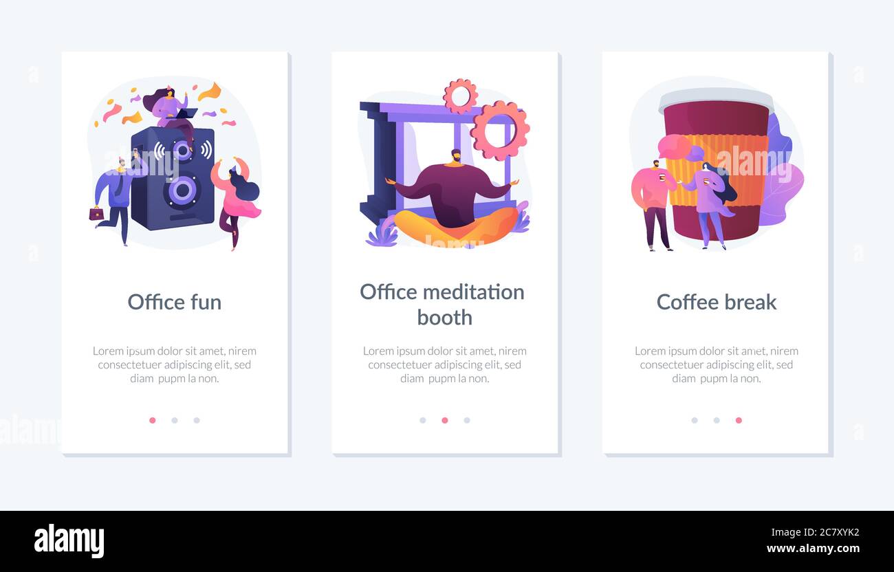 Office worker lunch Stock Vector Images - Alamy