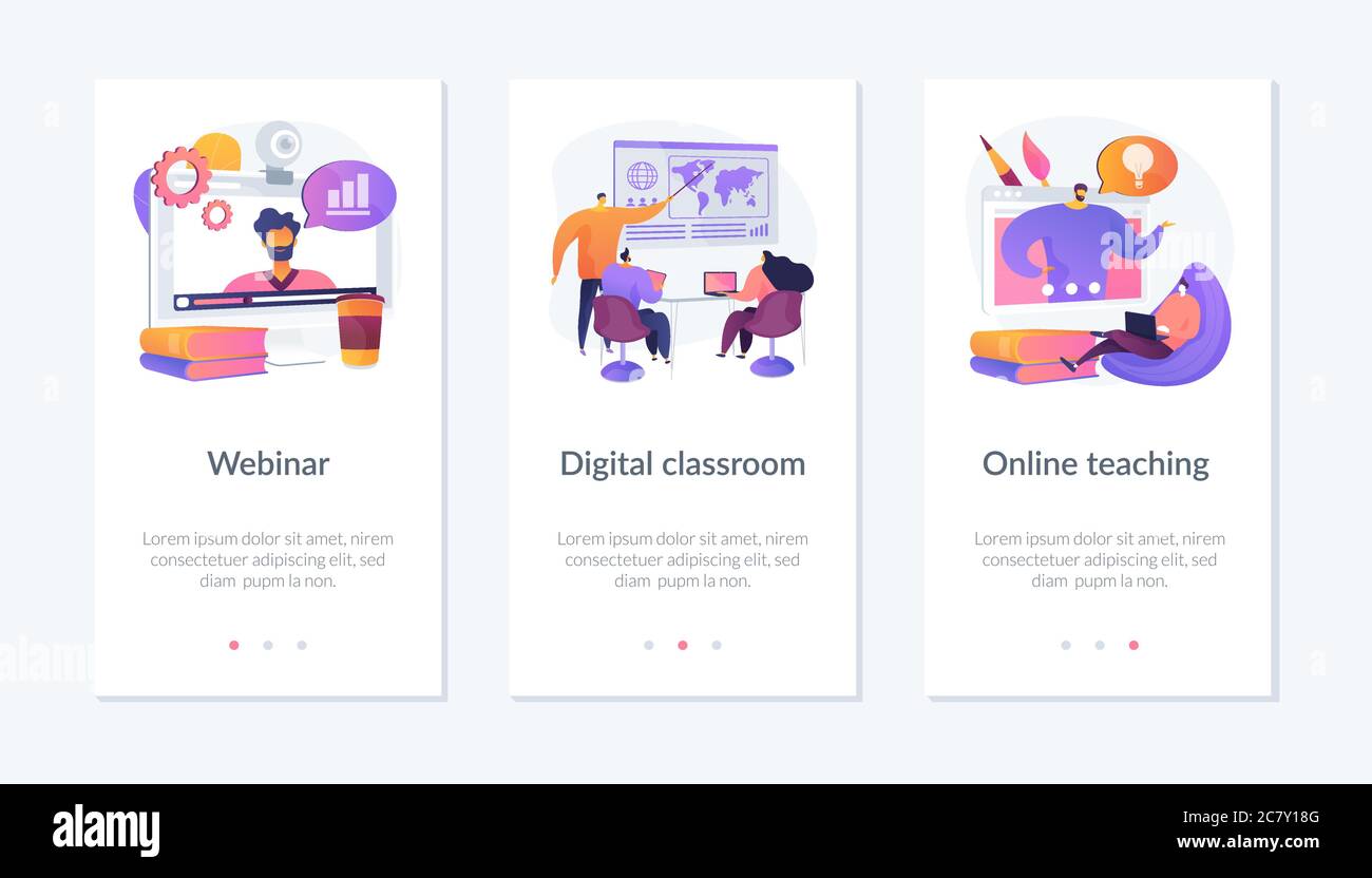 Internet seminar Stock Vector Images - Alamy