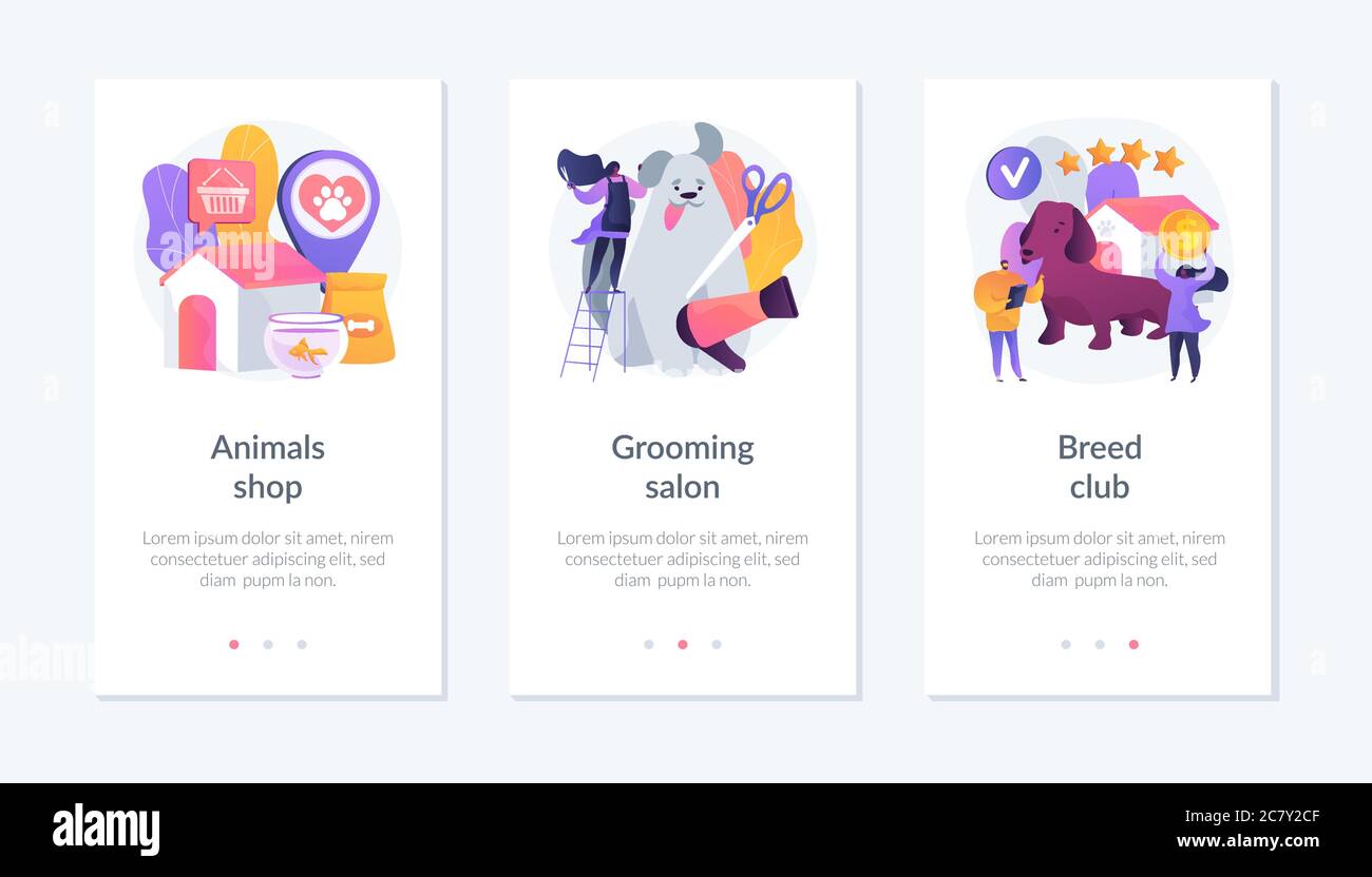 Grooming app icon Stock Vector Images - Alamy