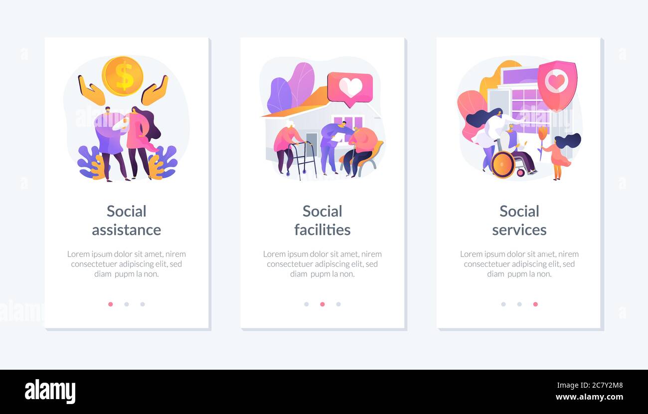 Welfare application Stock Vector Images - Alamy